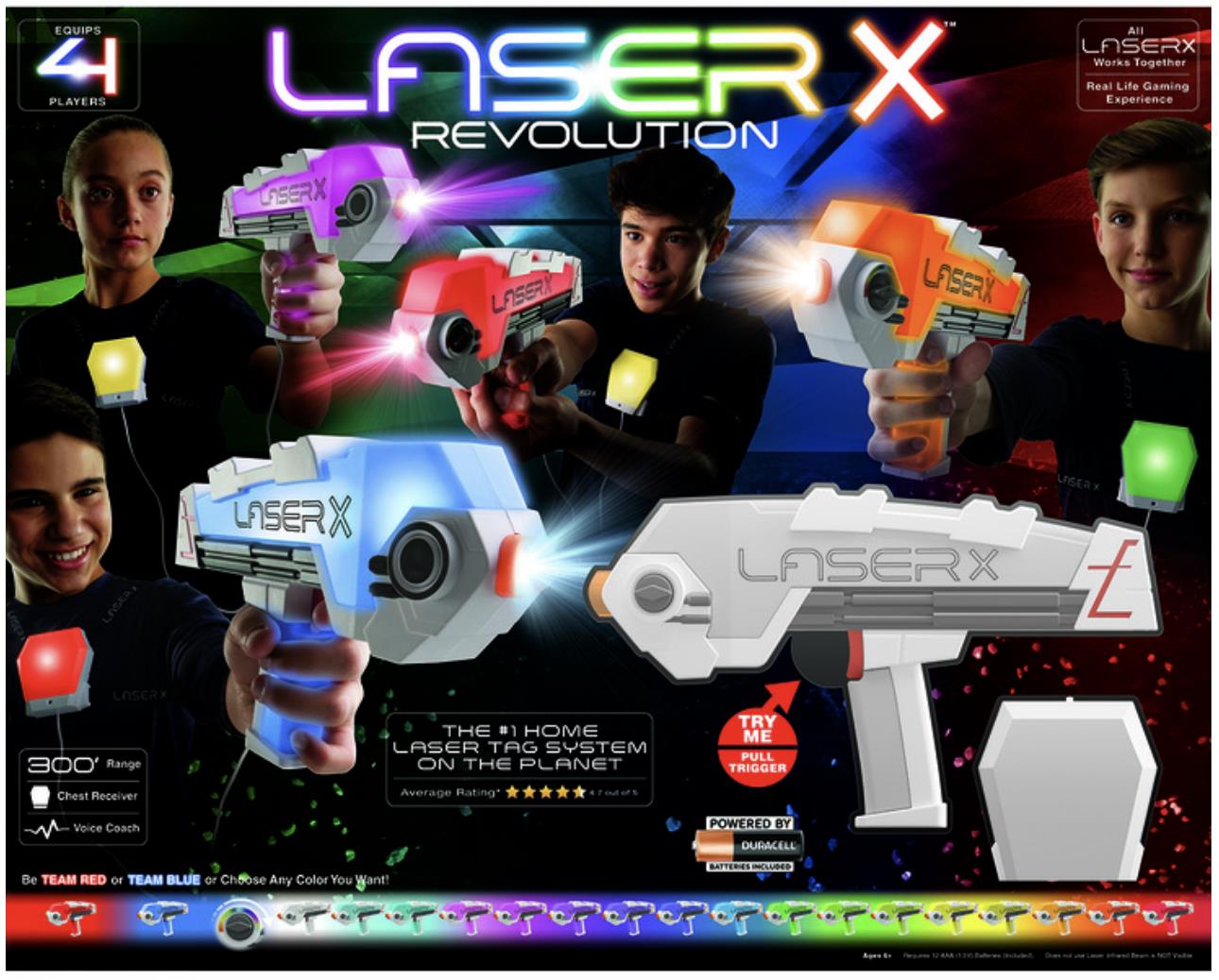 Laser X Revolution 4 Player Laser Blaster Toy Game - RZHomestore