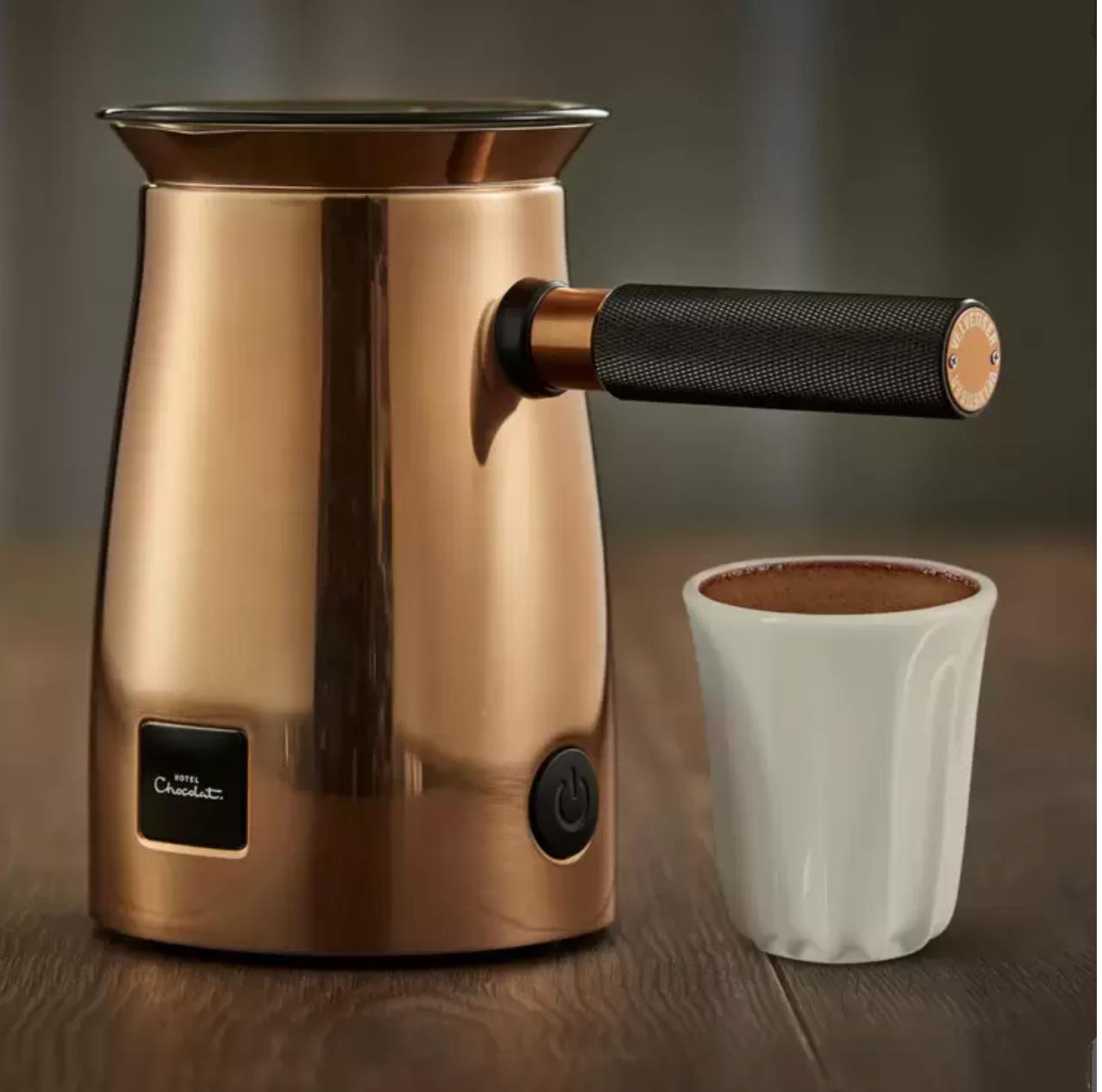 Hotel Chocolat Velvetiser, Hot Chocolate Maker Complete Starter Kit ...